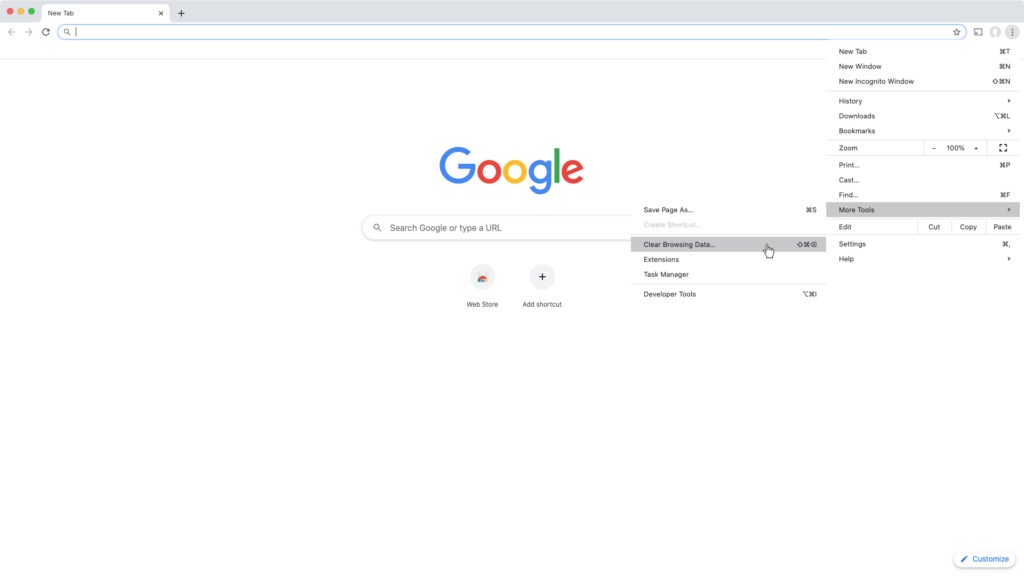 Clearing the Browser Cache in Google Chrome – SecureClose Clearing the Browser Cache in Google Chrome – SecureClose